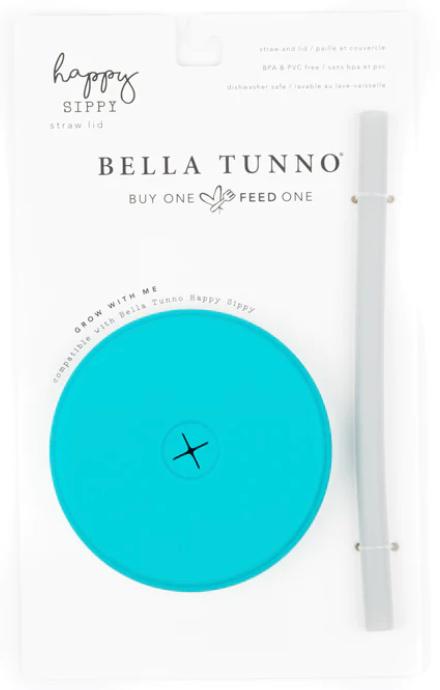 Teal Bella Tunno Straw Lid Conversion Set